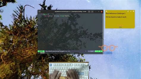 Learning Rust Programming Reference Challenge 5 Coding Asmr Shorts Rust Youtube
