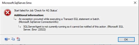 Sql Server Agent Issue Sqlservercentral Forums