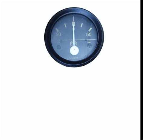 50050 Black Vdo Analog Ammeter For Industrial Dimension 52mm Dia