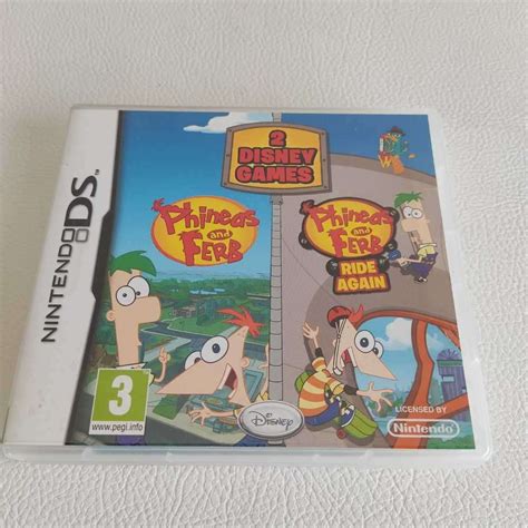 Games Phineas And Ferb And Phineas And Ferb Ride Again Nintendo Ds For