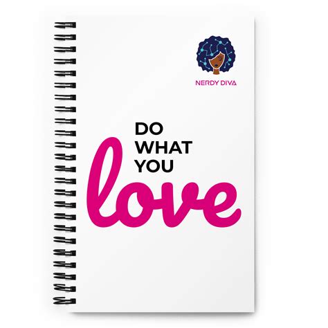 Spiral Notebook Nerdy Diva
