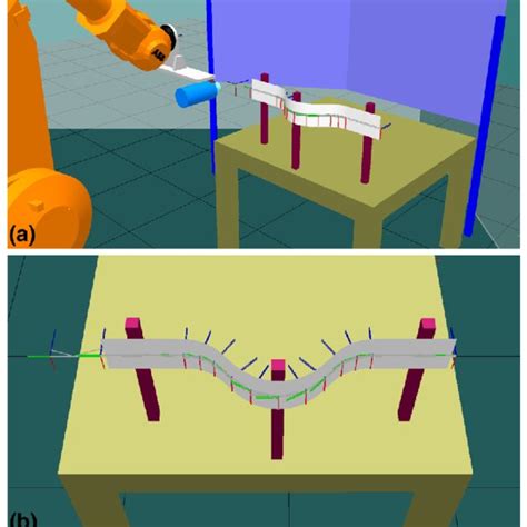 Spraying Configurations And Robot Trajectory A View Of Workshop B Download Scientific