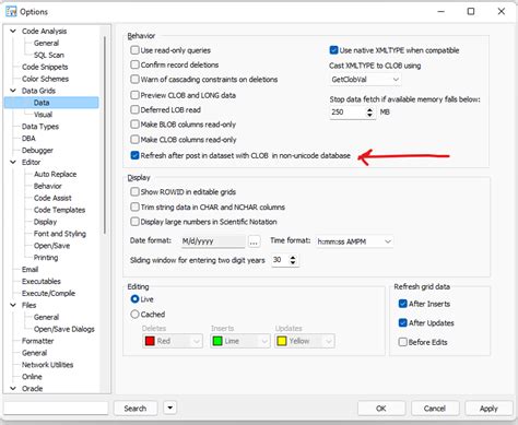 Grid Popup Editor For Clob Values Displaying Corrupted Data Page 2 Toad For Oracle Beta