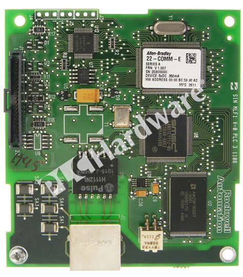 Plc Hardware Allen Bradley 22 Comm E Powerflex Component Ethernet Ip Adapter