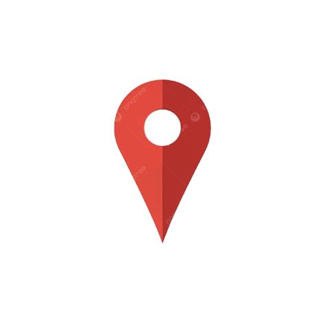 Red Location Pin Icon For Maps And Navigation Map Pin Icon Gps Location Symbol Red Marker Png