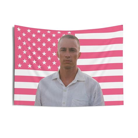 Drew Starkey Flag Rafe Cameron Flag Pink American Flag Poster