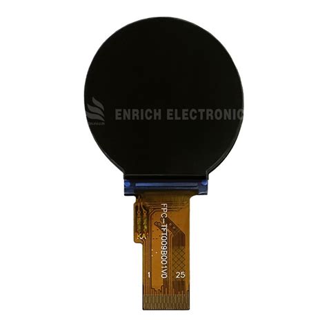 Customized 0 9 Round TFT LCD Module Manufacturers Suppliers Factory ENRICH