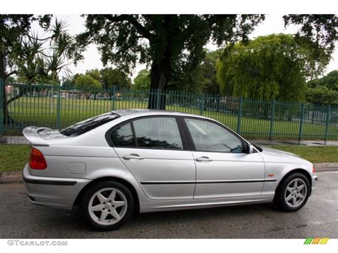 2001 Titanium Silver Metallic Bmw 3 Series 325i Sedan 55101424 Photo