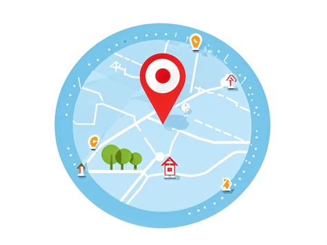 Navigation Pin Icon For Global Positioning Premium Ai Generated Image