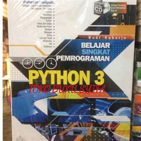 Jual BUKU ORIGINAL BELAJAR SINGKAT PEMROGRAMAN PYTHON 3 CD Shopee Indonesia