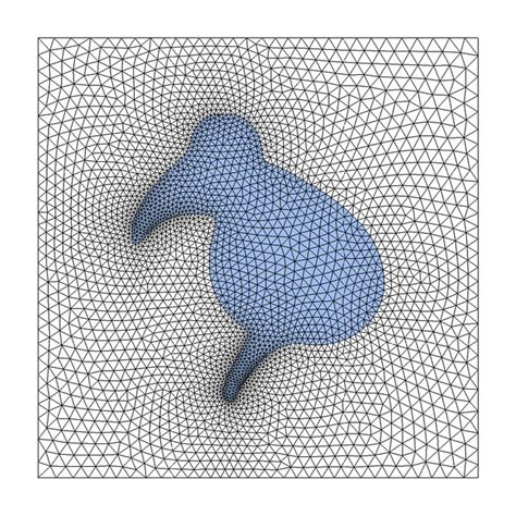 2d Example A Original Image We Compute The Medial Axis Of The