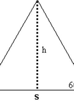 How To Calculate The Area Of An Equilateral Triangle Sciencing