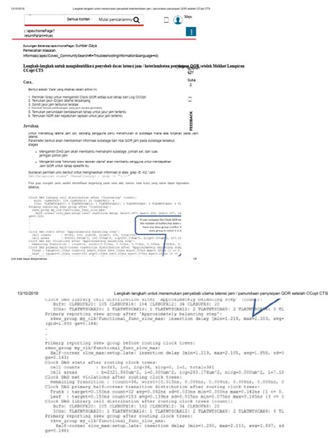 Penyebab Latensi Jam Qor Setelah Cts Pdf