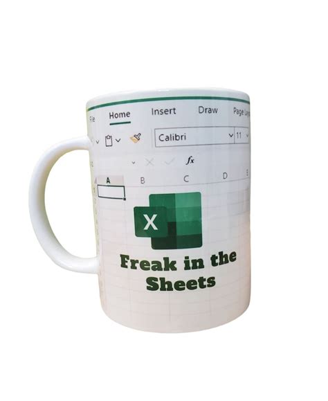 Excel Mug Freak In The Sheets