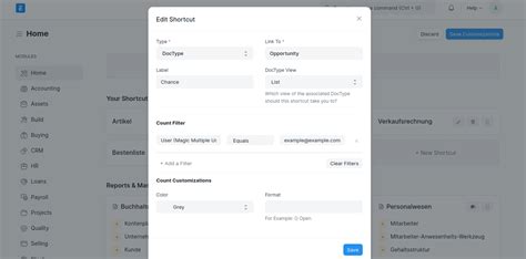 Cant Filter By Multi Select Field In Shortcuts User Forum Frappe Forum