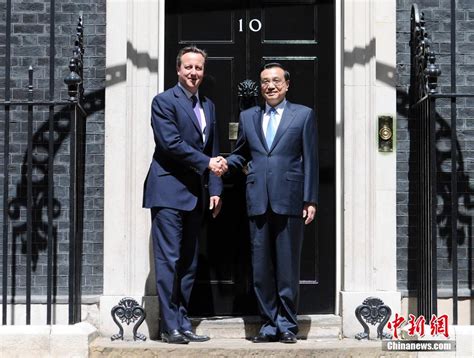 李克强与卡梅伦举行中英总理年度会晤 组图 图片中国中国网
