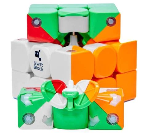 3x3x3 Gan Swift Block 355s Magnetic Speedcubes Pty Ltd
