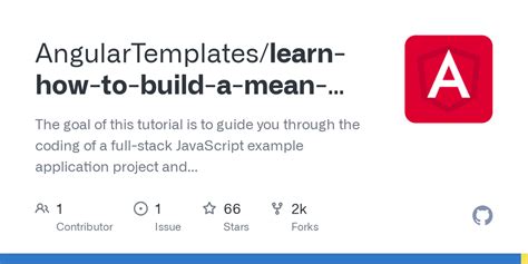 Learn How To Build A Mean Stack Applicationclientreadmemd At Master