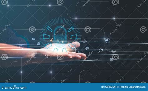 Digital Security Unlock Or Encryption Concept Secure Login Authorization Internet Security