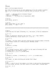 Week02 Answers Py CSSE1001 Week 2 Tutorial Sample Solution Note That