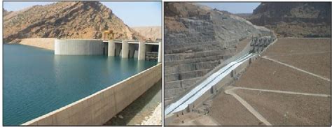 Figure1 A View From Upstream And Downstream Of The Dam Download