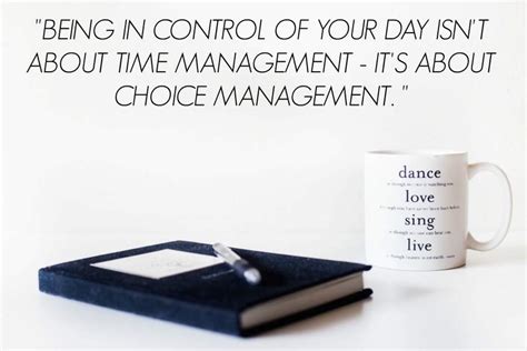 Choice Management Is The New Time Management Refined Rooms