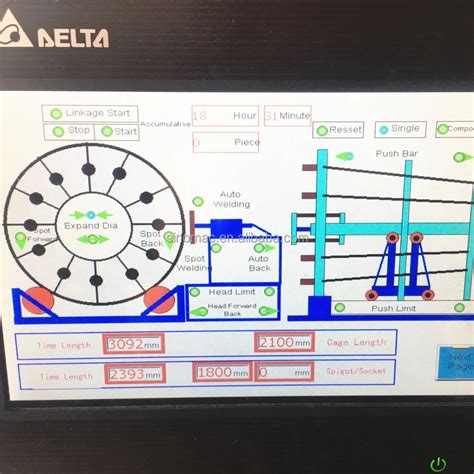 Precast Rcp Reinforced Concrete Pipe Steel Wire Cage Welding Machine