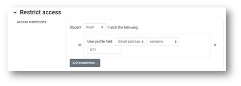 help กำหนดเงื่อนไขในการเข้าถึงเนื้อหา restrict access