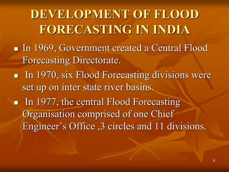 Real Time Flood Forecastingppt Geography Science