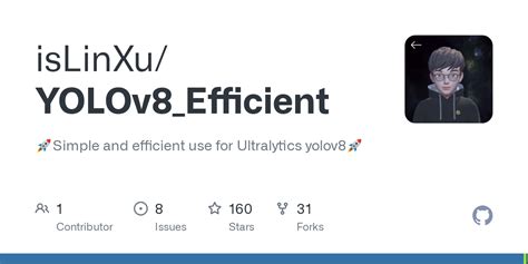issues · islinxu yolov8 efficient · github