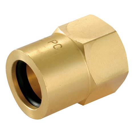 5 8 Od Compression Nut For Pvc Covered Copper Tube Hydair
