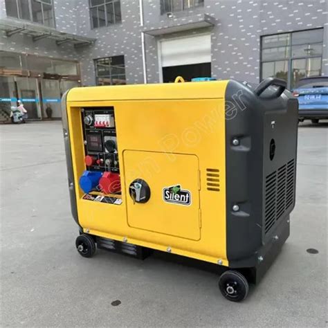 7kw Air Cooled Generator Mini Silent Diesel Generator Set Price