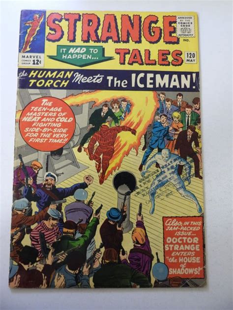Strange Tales 120 1964 Vg Condition 12 Cumulative Spine Split Comic Books Silver Age