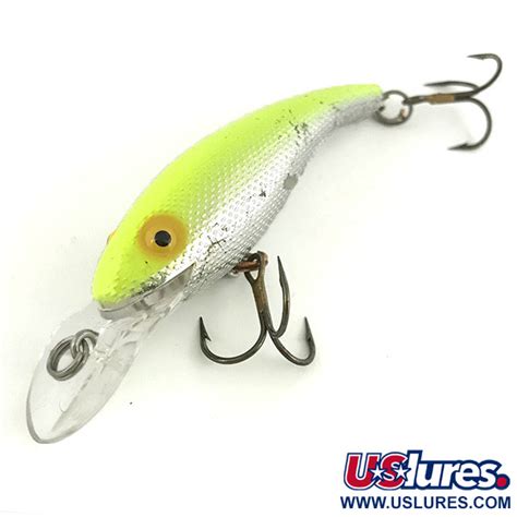 Vintage Cotton Cordell Wally Diver Uv 12oz Chartreuse Fishing Lure 7348