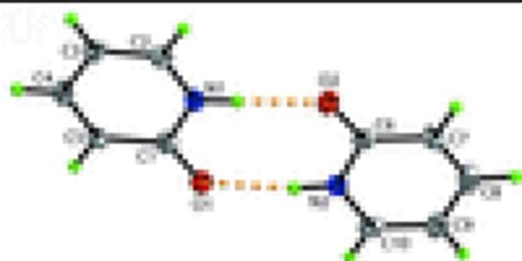 Molecular Structures Of The Two Independent Molecules Comprising The Download Scientific