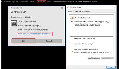 Certreq Enroll Microsoft Qanda