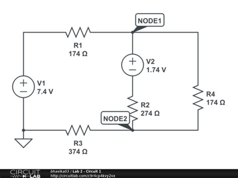 Lab 2 Circuit 1 CircuitLab