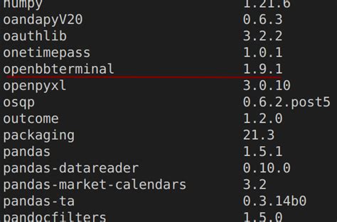 Bug GH Clone Showing Wrong Version Issue OpenBB Finance OpenBB GitHub