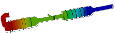 Flow Thermal CFD Analysis Of Engine Exhaust System Analyzer Cae