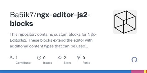 Github Ba5ik7 Ngx Editor Js2 Blocks Ngx Editor Js2 Blocks