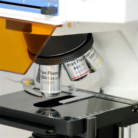 10x Infinity Corrected Plan Fluor Semi Apochromatic Microscope Objective Lens Working Distance