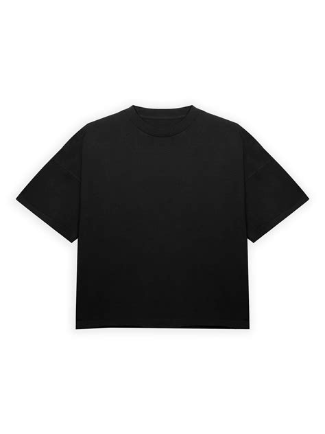Oversize Tee Oversized Black T Shirt Clothing Mockup Shirt Mockup