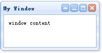 jQuery EasyUI 窗口 自定义窗口工具栏 菜鸟教程