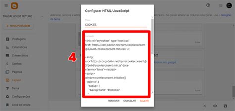 Como Colocar Aviso De Cookies No Blogger Script Pronto E Atualizado