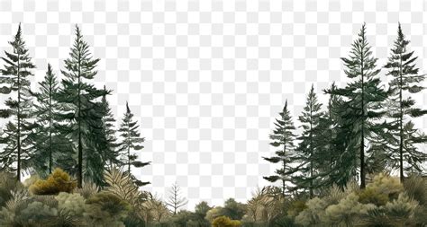 PNG Pine Trees Outdoors Woodland Free PNG Rawpixel