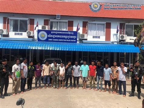 ឃាត់ខ្លួន ជន ពាក់ព័ន្ធ២២នាក់ ក្នុង ករណី បង្ក្រាប បទល្មើស គ្រឿងញៀន ចំនួន ១២ករណី ទូ ទាំង ប្រទេស