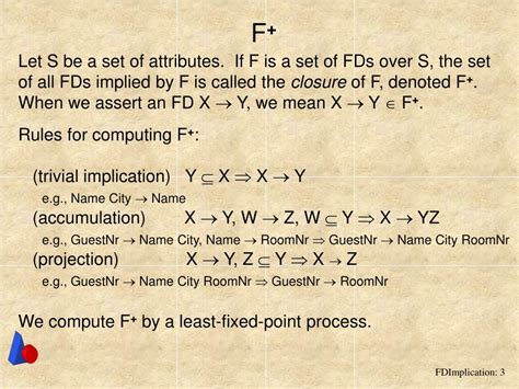 Ppt Functional Dependencies Fds Powerpoint Presentation Free
