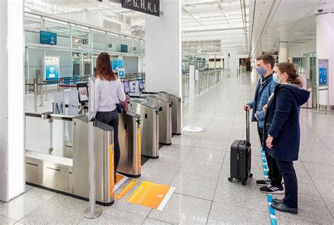 Munich Airport Implements Biometric Screening For Secure Id Control