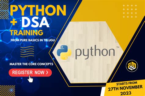 Pythondsa Online Training November 2023