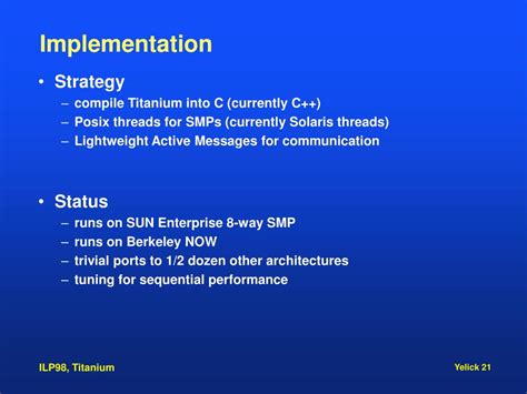 Ppt Titanium A High Performance Java Based Language Powerpoint